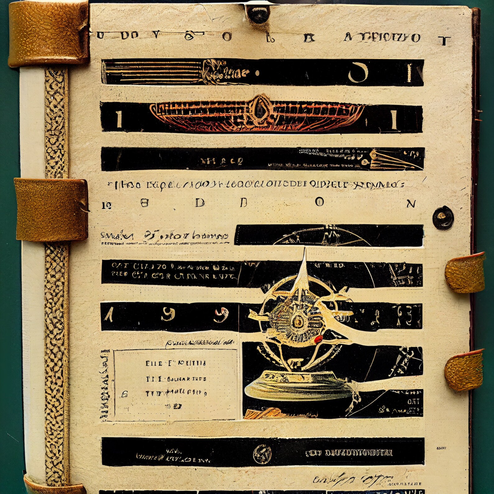 Vintage Celestial Navigation (windrose) Digital Background Paper / Junk ...