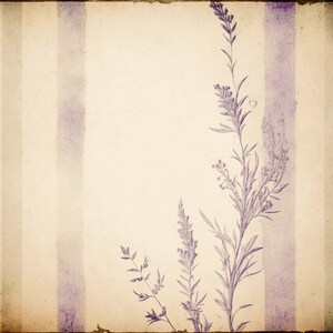 Vintage Pastel Transparent Lavender Digital Background Paper / Washed ...