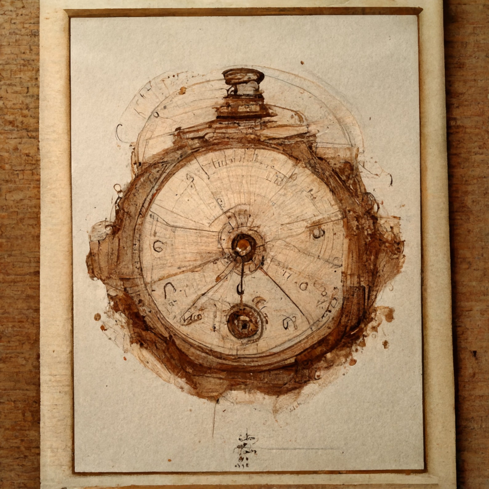 Vintage Nautical Navigation Devices Digital Background Paper / Junk ...