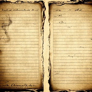 Burnt Journal Page Digital Paper: Vintage Grimoire A4 (digital Download ...