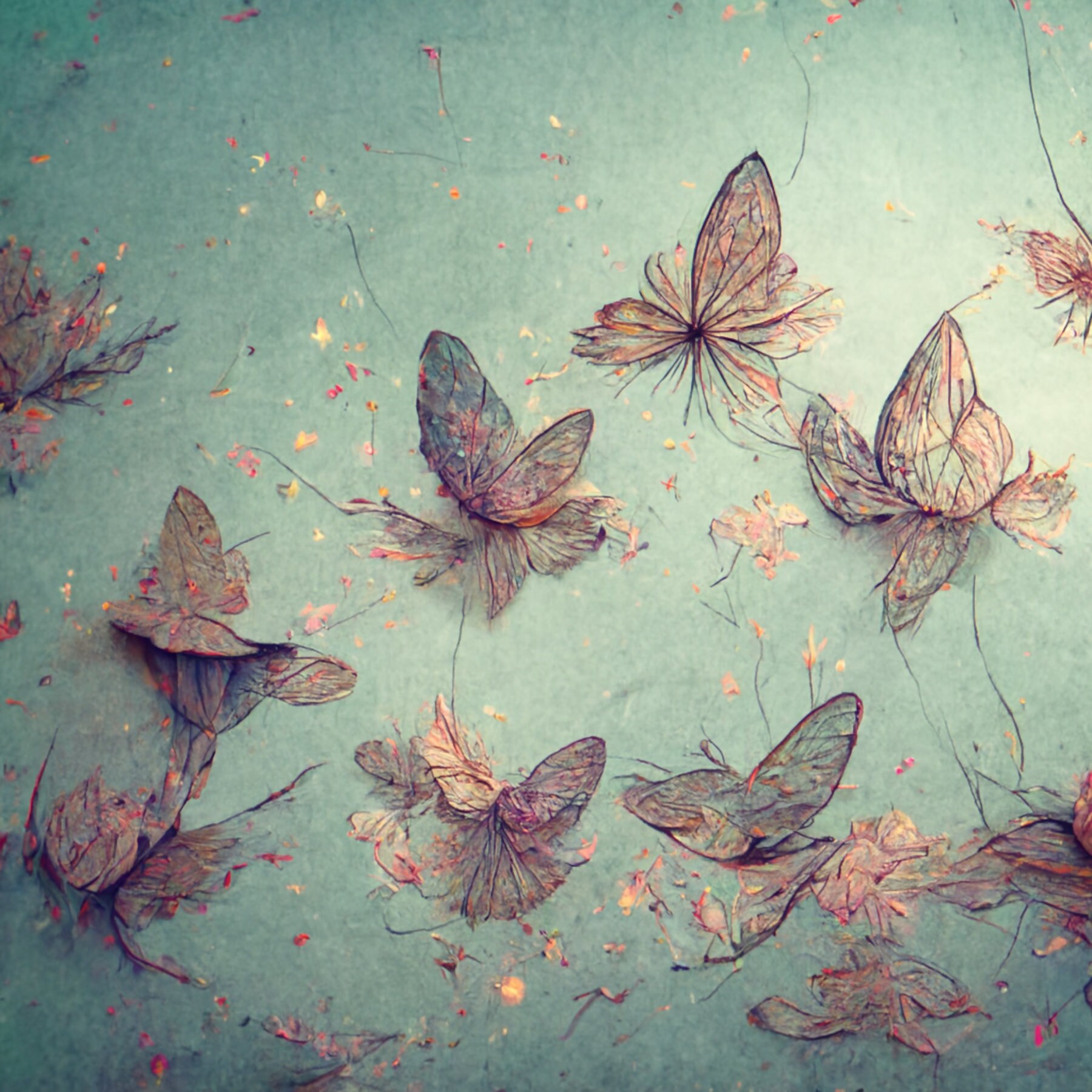 Vintage Emerald Fairy Digital Background Paper / Abstract / - Etsy