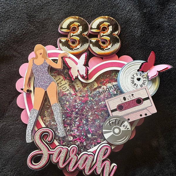 Taylor Reputation Cake Topper - Etsy