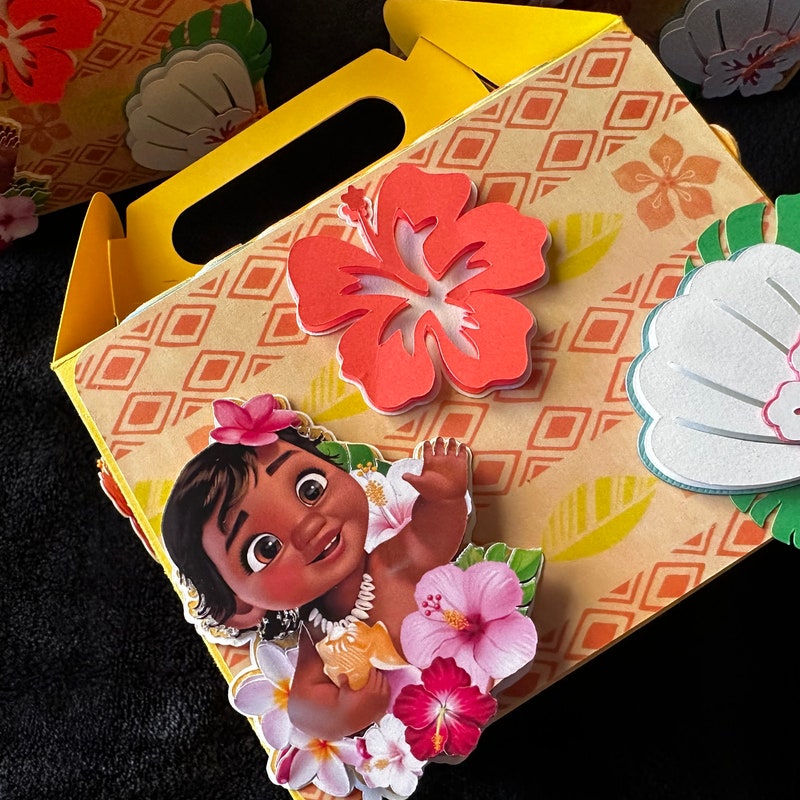 Moana Favor Boxes - Etsy