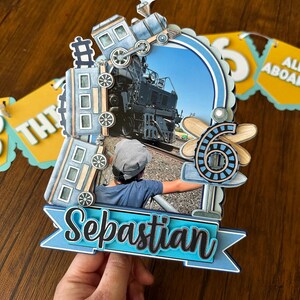 Steam Train Cake Topper - Etsy