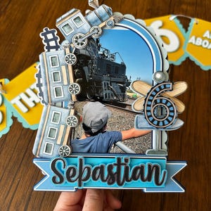 Steam Train Cake Topper - Etsy