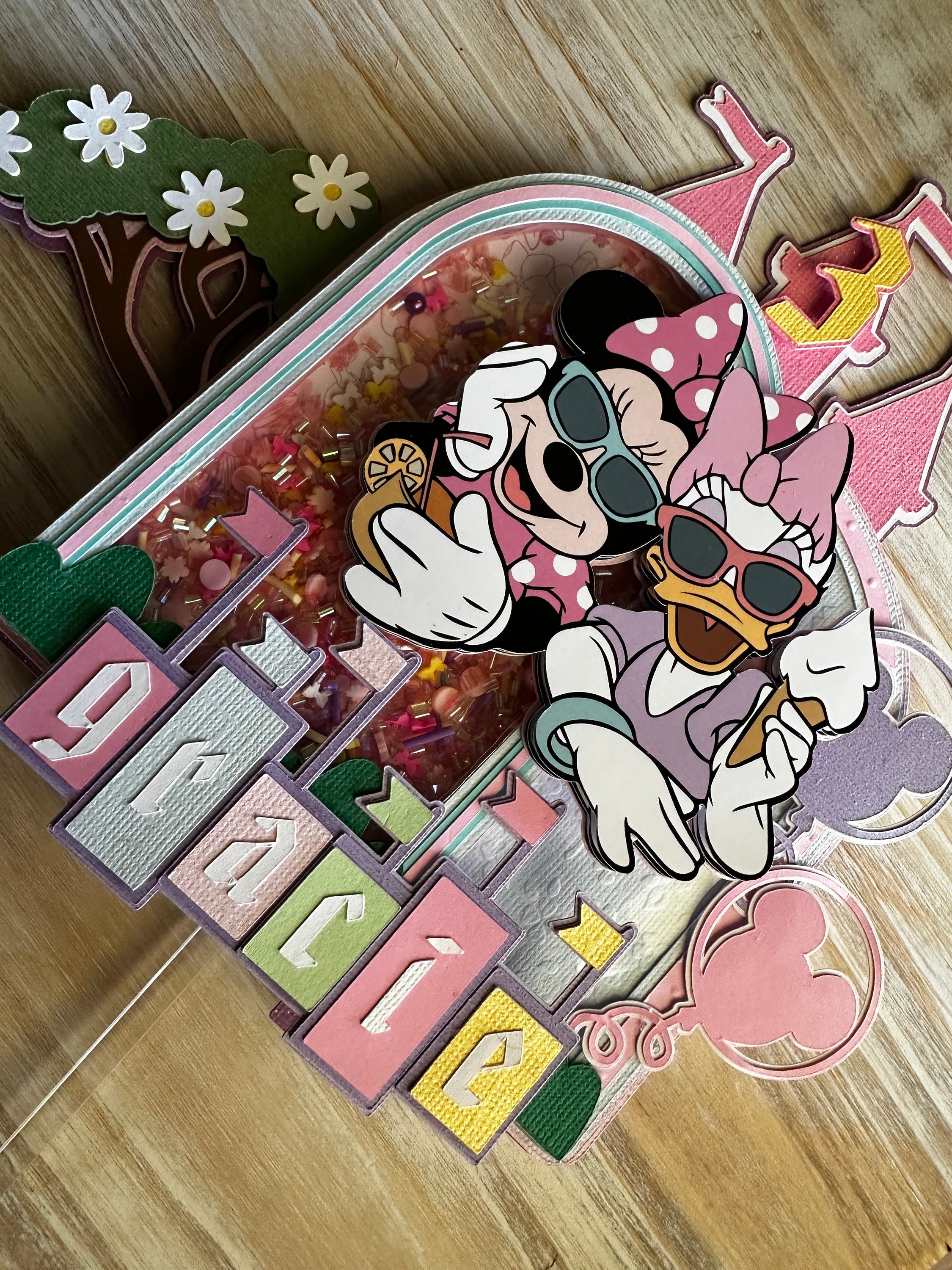 Summer Best Friends Cake Topper - Etsy