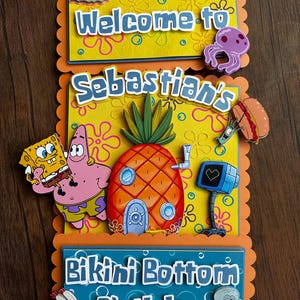 Welcome to Bikini Bottom Sign - Etsy