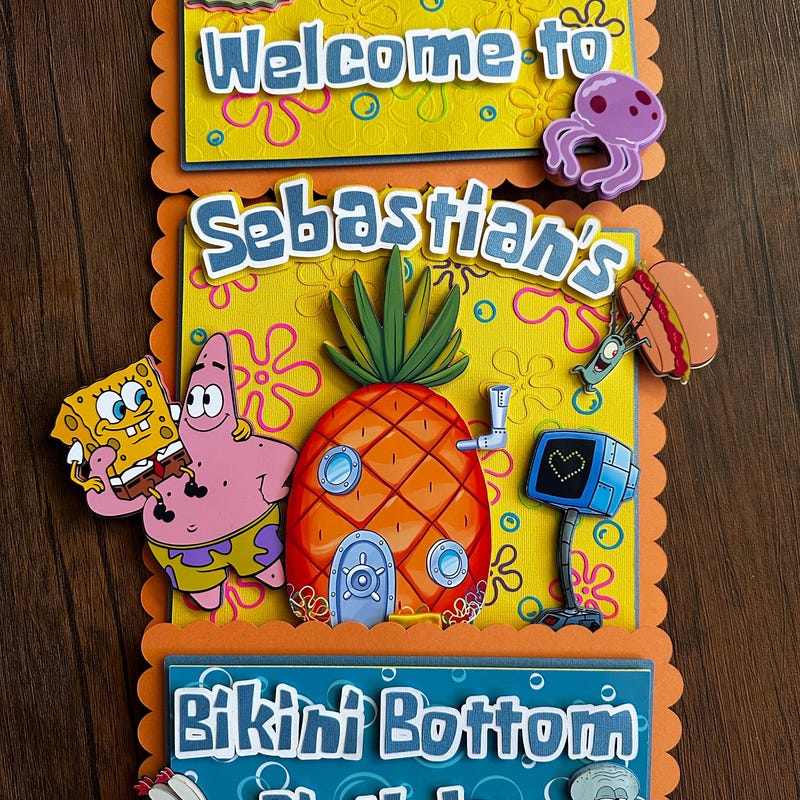 Welcome to Bikini Bottom Sign - Etsy
