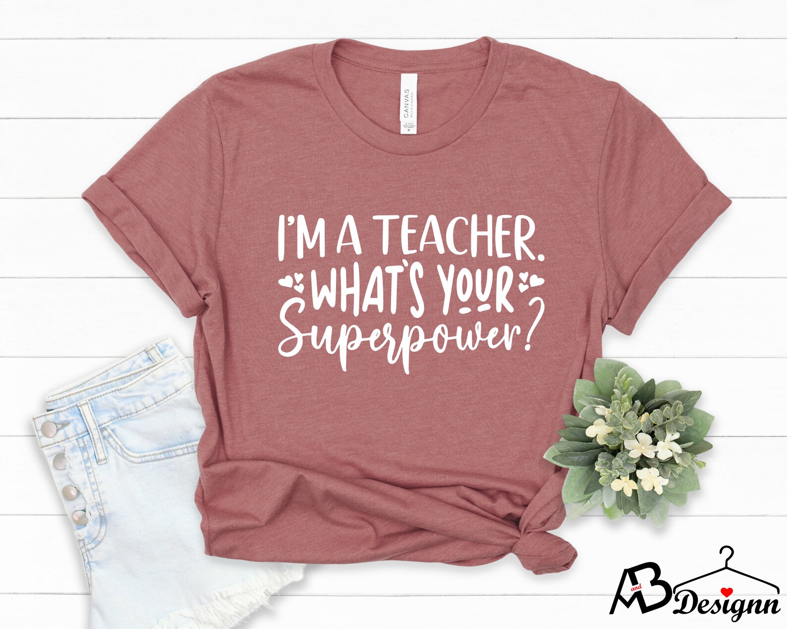 I'm a Teacher What's Your Superpower Tshirt, Teacher Appreciation Tee ...
