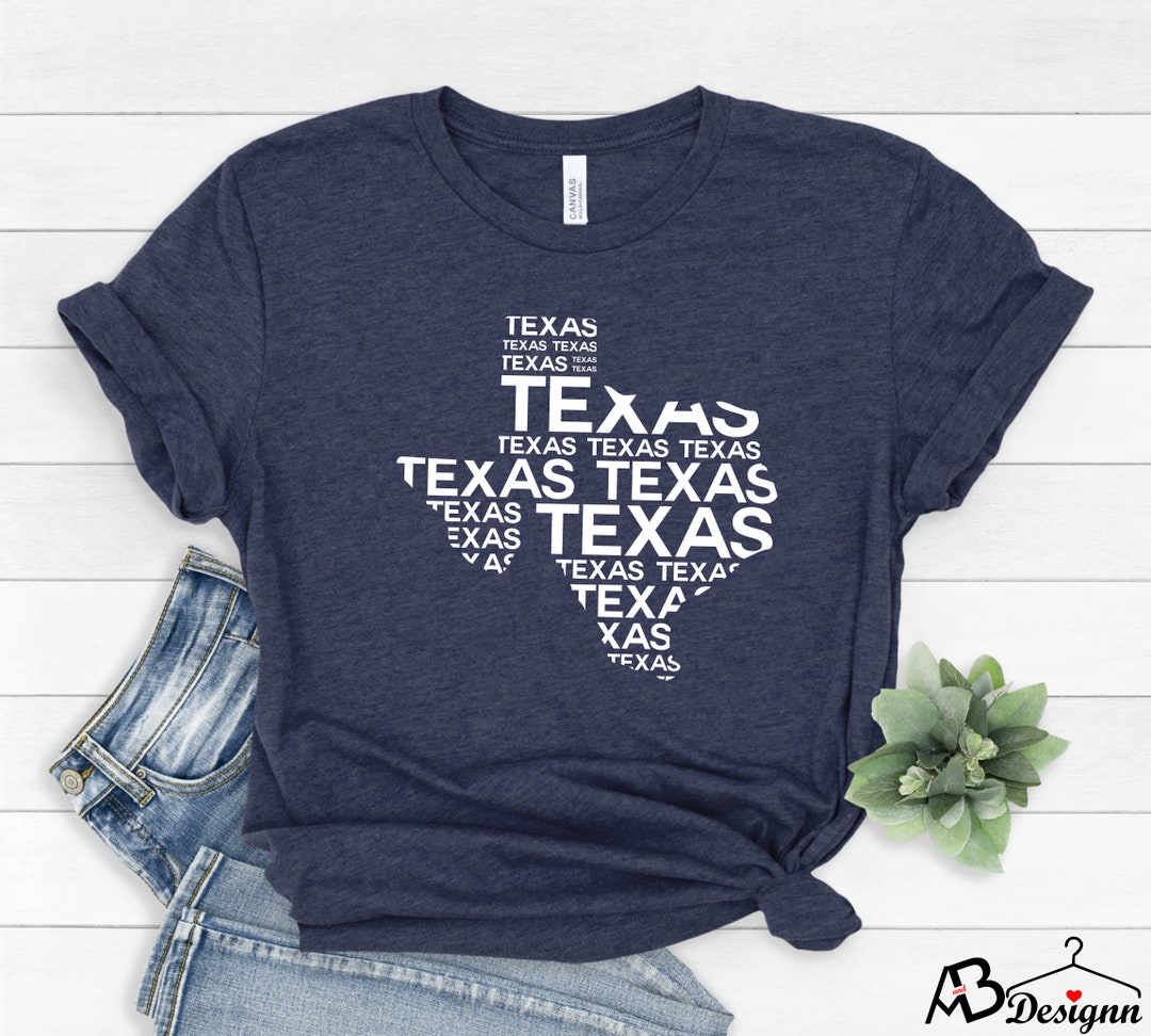 Texas Shirt, Texas Map Shirt, Texas Cities Shirt, Texas Home Shirt ...