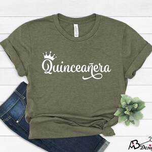 Quince Shirt, Quinceañera Shirt, Birthday Group Shirts, 15th Bday ...