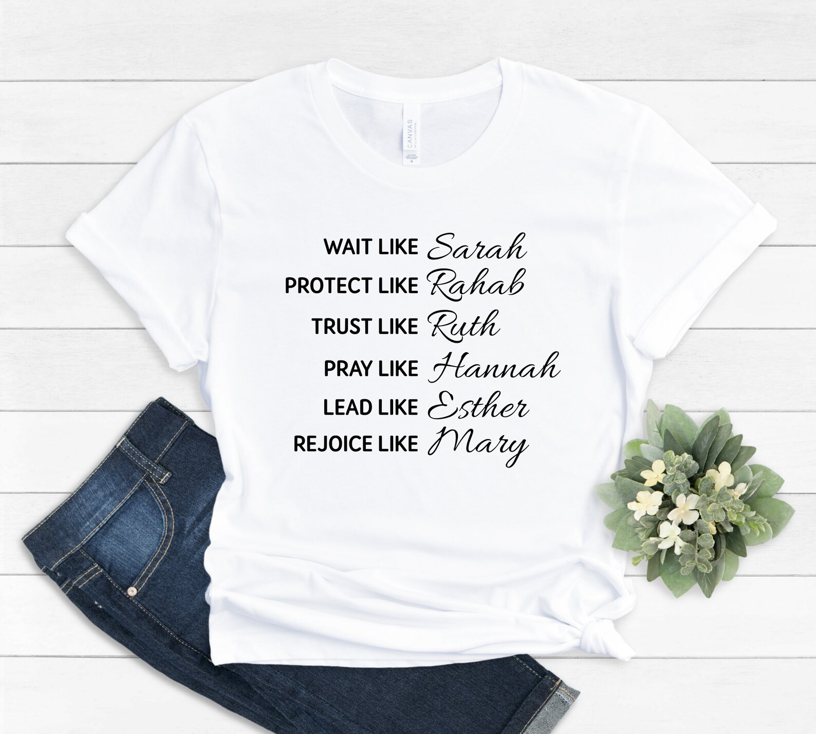 Wait Like Sarah Protect Like Rehab Trust Like Ruth Shirt - Etsy