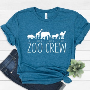 Zoo Crew Shirt, Animal Keeper, Animal Lover Shirt,zoo Shirt, Cool ...