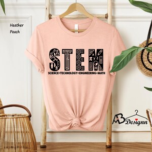 STEM Shirt,stem Teacher Shirt,science Teacher Shirt,technology Teacher ...