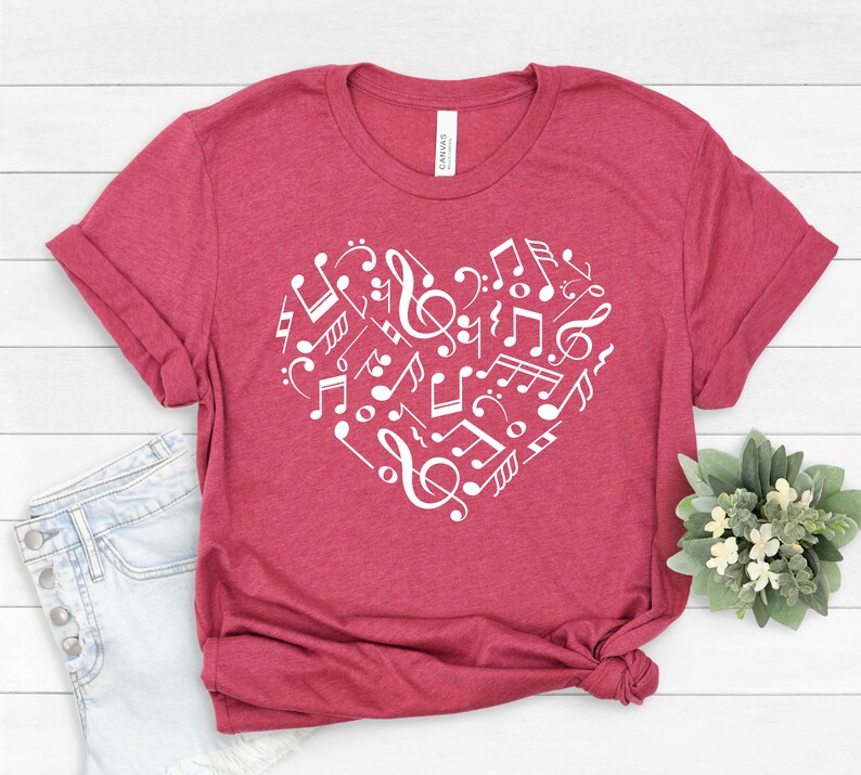 Music Notes Shirt Music Shirt Musician Shirt Gift for - Etsy