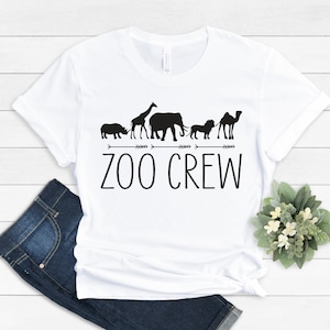 Zoo Crew Shirt, Animal Keeper, Animal Lover Shirt,zoo Shirt, Cool ...