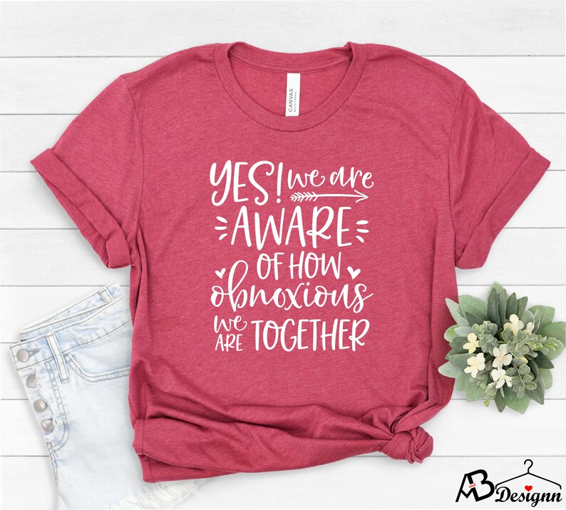 Matching Girl Group T-shirt, Funny Friend Group Shirt, Matching Friends ...