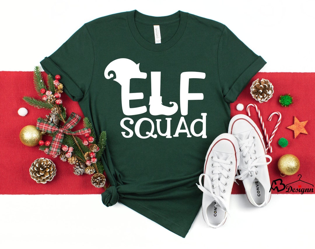 Elf Squad Shirt, Christmas Elf Shirt, Elf Family Shirts, Family ...