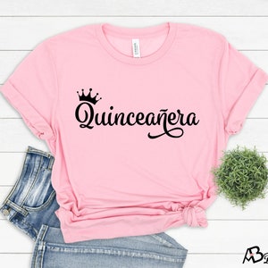 Quince Shirt, Quinceañera Shirt, Birthday Group Shirts, 15th Bday ...
