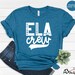 English Teacher Shirt ELA Teacher Crew Shirt Funny English - Etsy