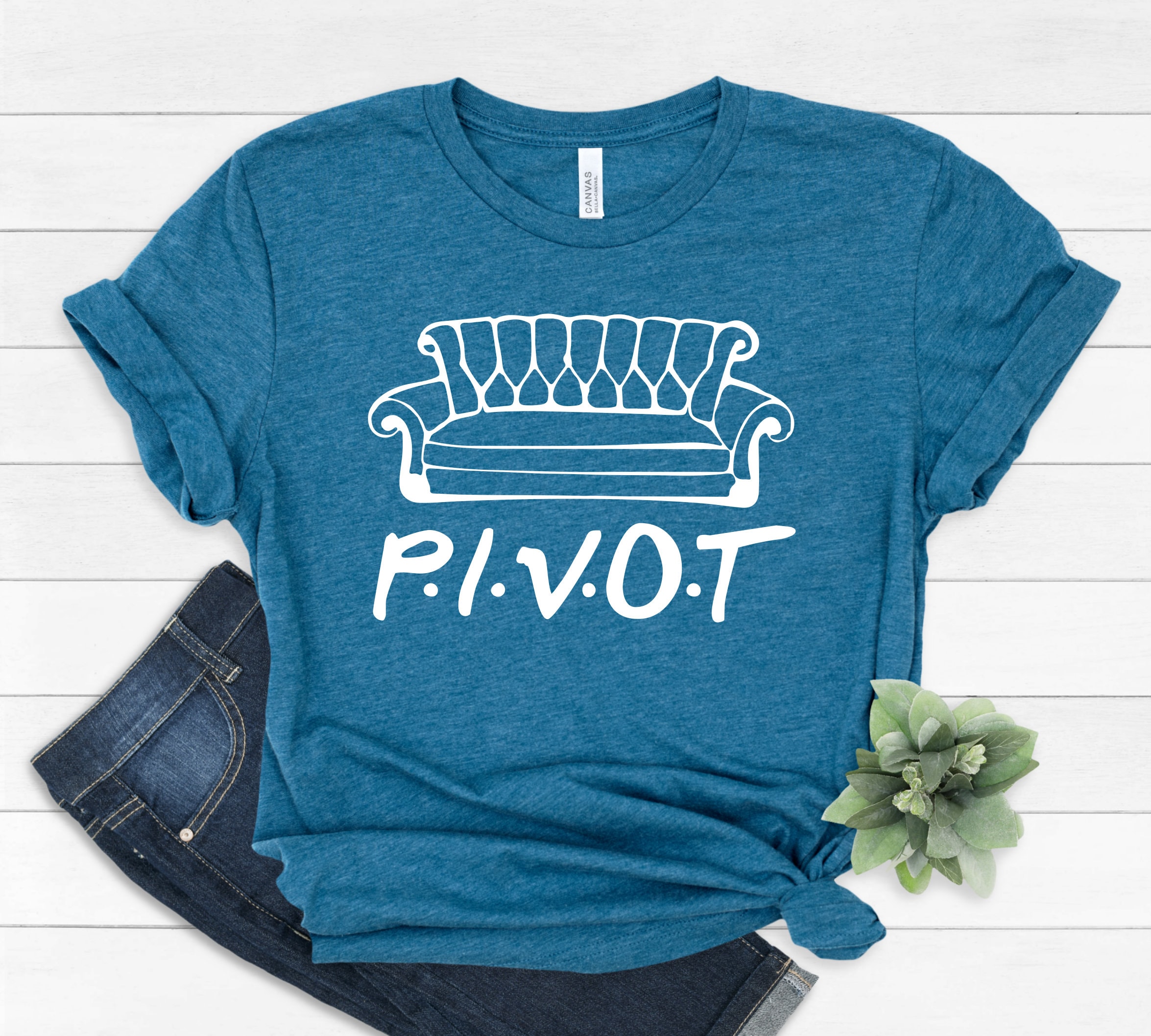 Pivot Shirts Friends Tv Show Shirt Pivot Friends Logo - Etsy