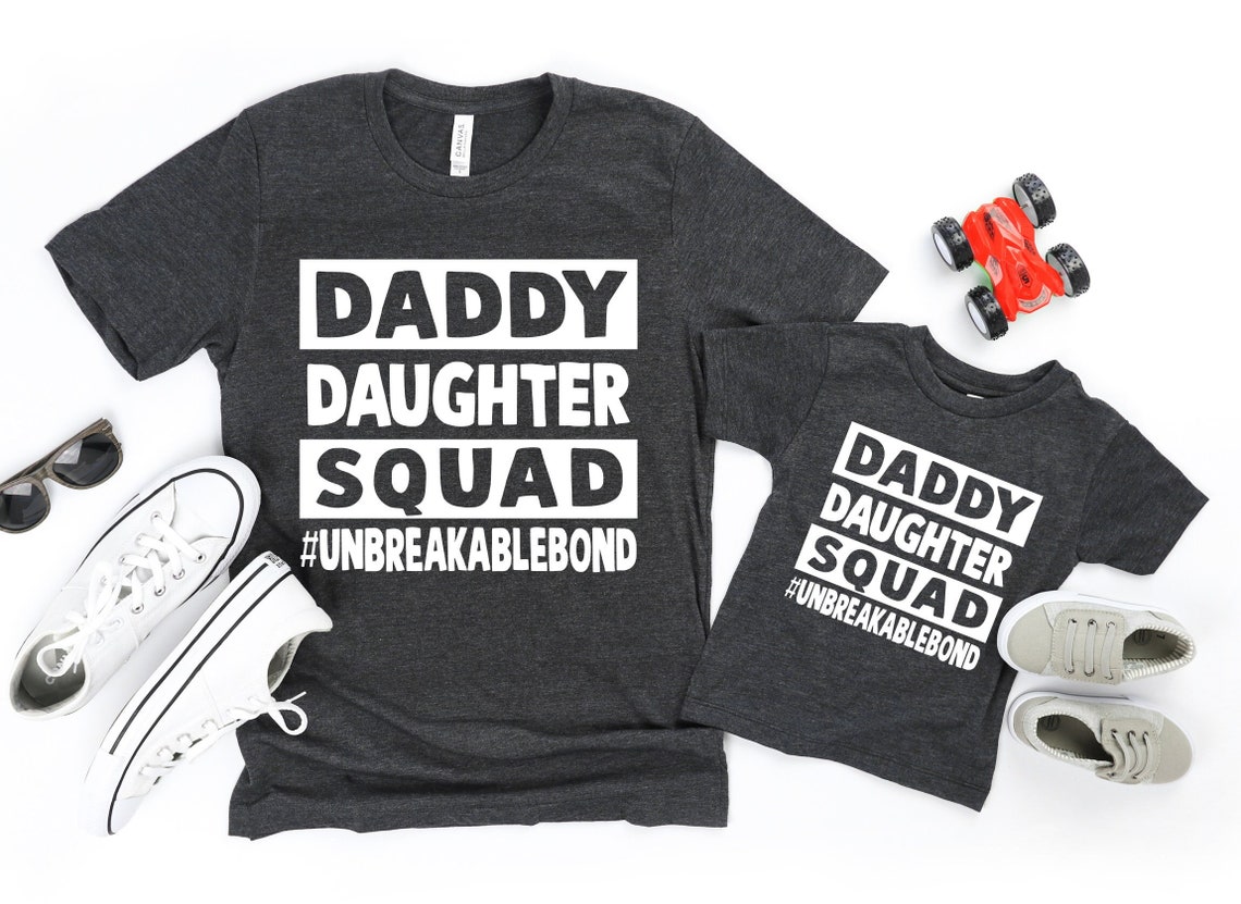 Dad Daughter Squad Shirt Daddy Daughter Shirt Daddys Girl - Etsy
