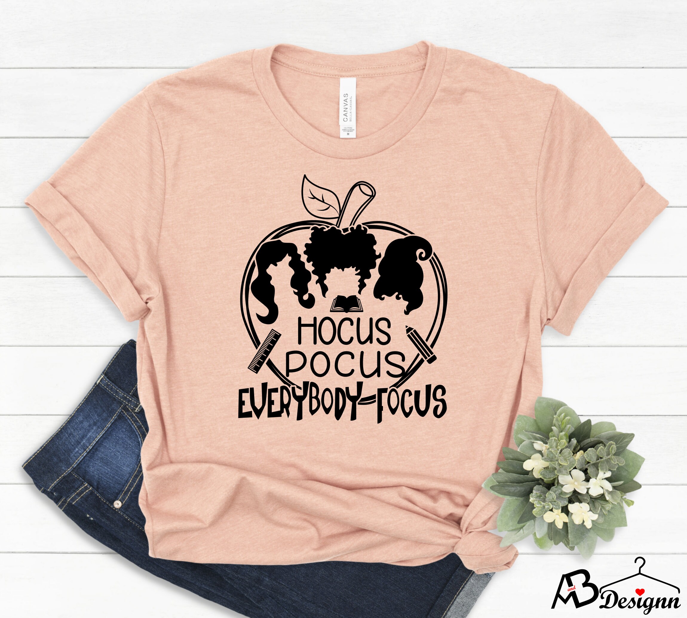 Hocus Pocus Everybody Focus Shirt Designed & Sold By Graham Jackson