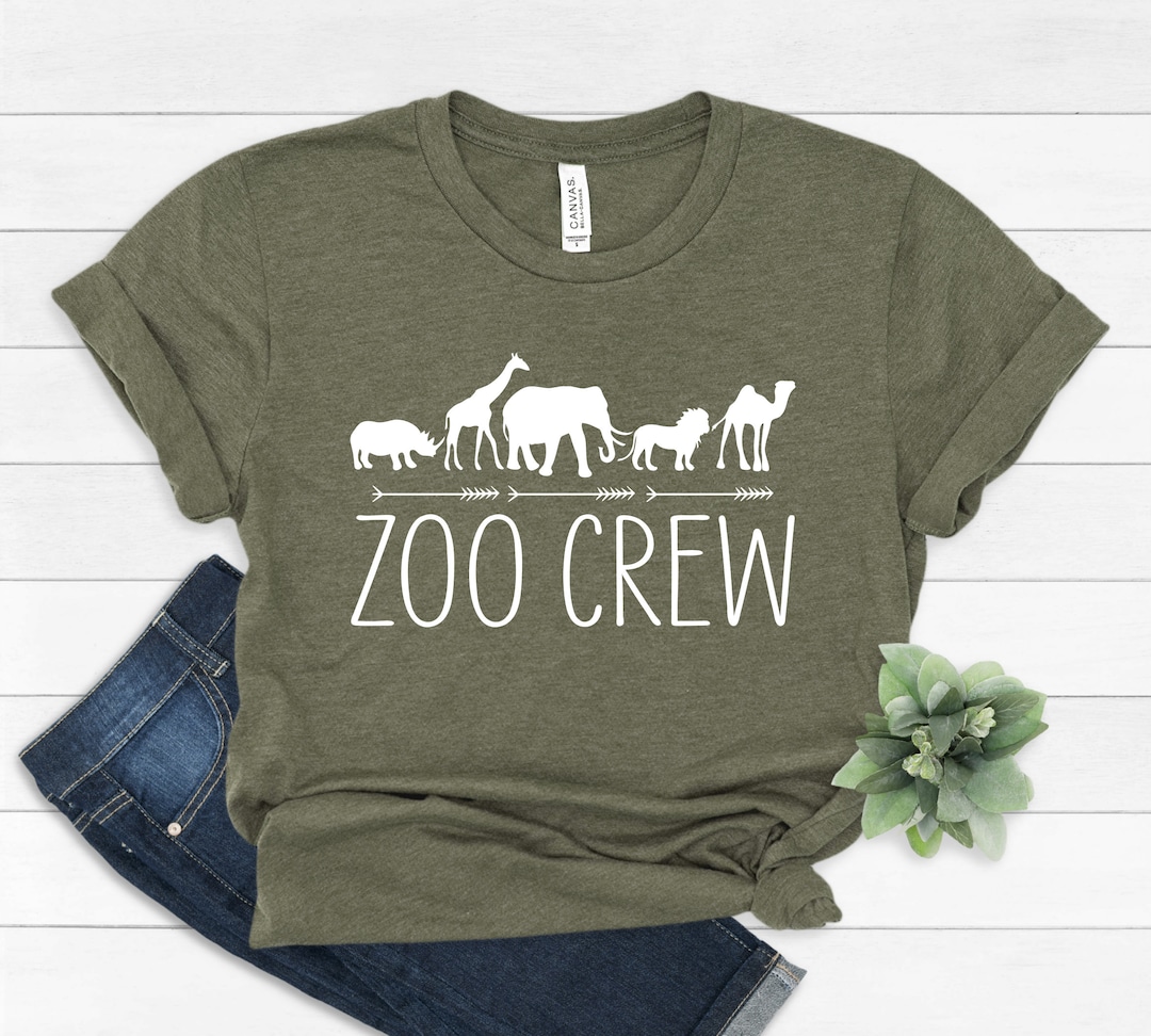 Zoo Crew Shirt, Animal Keeper, Animal Lover Shirt,zoo Shirt, Cool ...