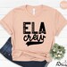 English Teacher Shirt ELA Teacher Crew Shirt Funny English - Etsy