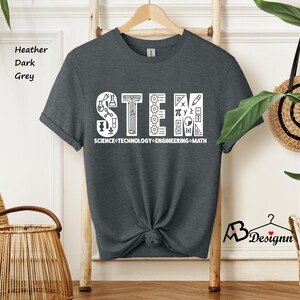STEM Shirt,stem Teacher Shirt,science Teacher Shirt,technology Teacher ...