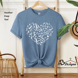 Music Notes Shirt, Music Shirt, Musician Shirt, Gift for Musician ...