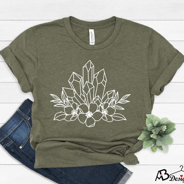 Crystals Shirt - Etsy