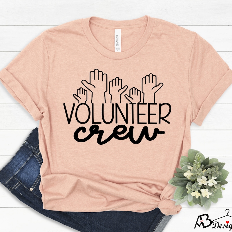 Volunteer Tshirt - Etsy
