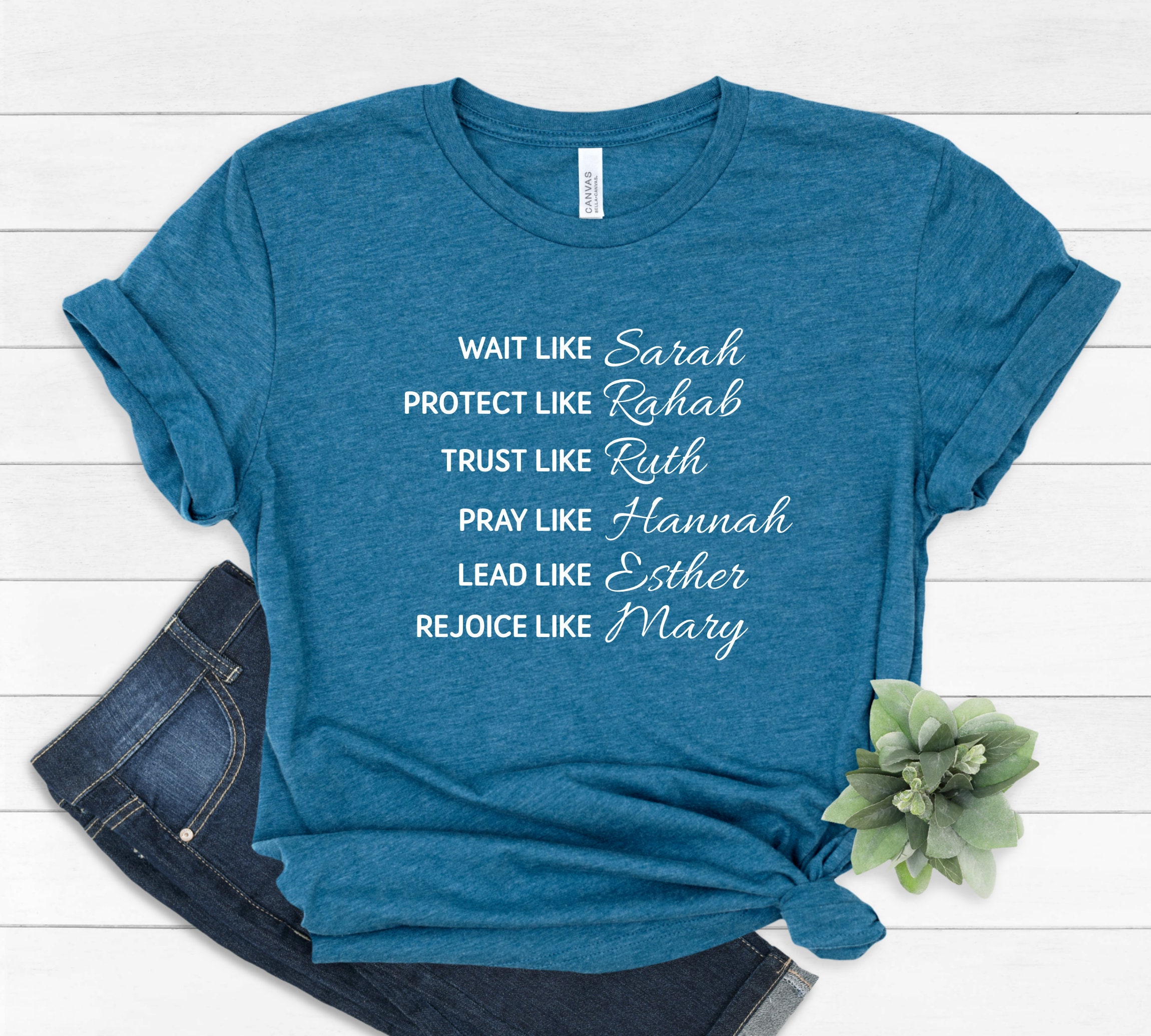 Wait Like Sarah Protect Like Rehab Trust Like Ruth Shirt - Etsy