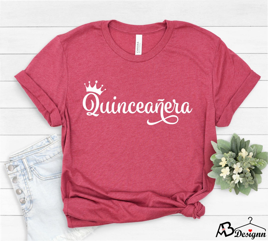 Quince Shirt, Quinceañera Shirt, Birthday Group Shirts, 15th Bday ...