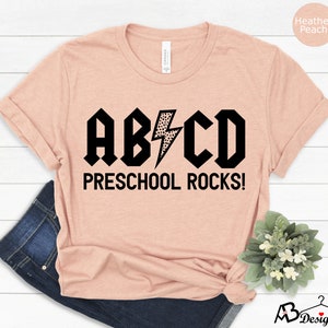 Preschool Rocks Shirt, Gift for Teachers, Preschool Shirt, Graduate ...