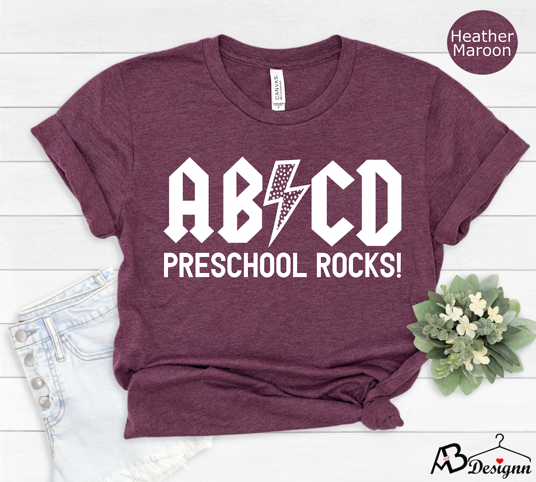 Preschool Rocks Shirt, Gift for Teachers, Preschool Shirt, Graduate ...