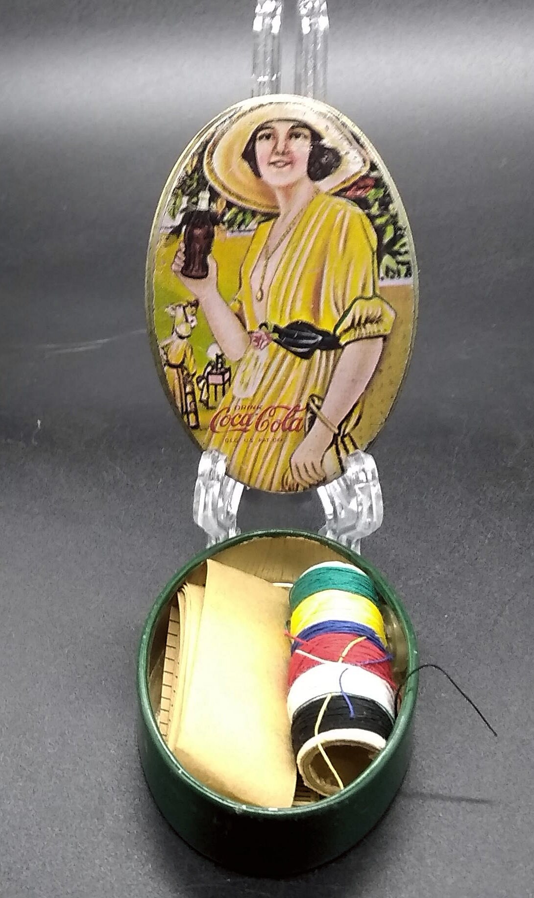 Coca Cola Tin Sewing Kit - Etsy