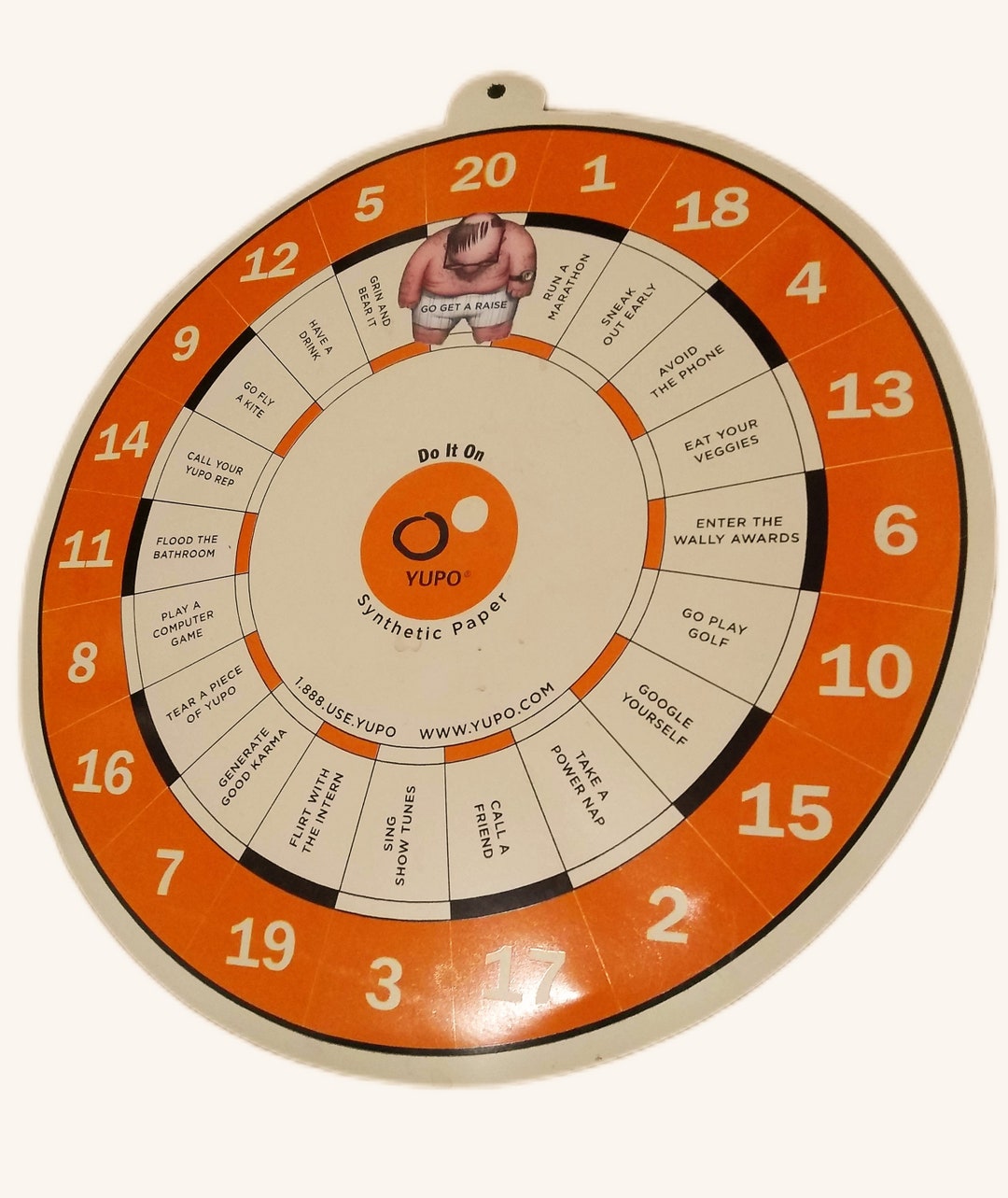 Yupo Paper Round Go Do Chart - Advertising Promo - Etsy