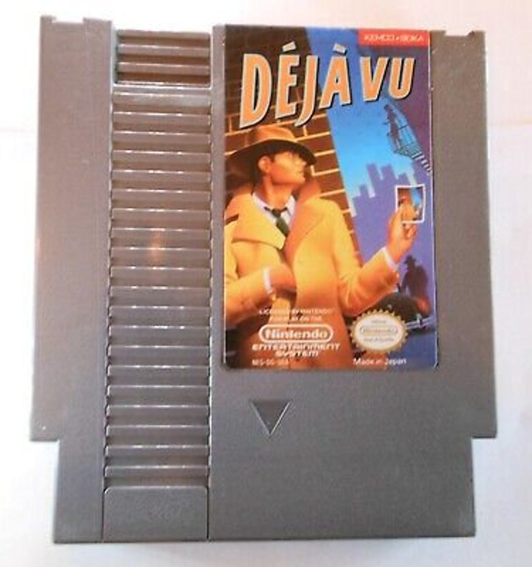 Nintendo NES 1990 Kemco Seika déjà Vu Adventure Game - Etsy