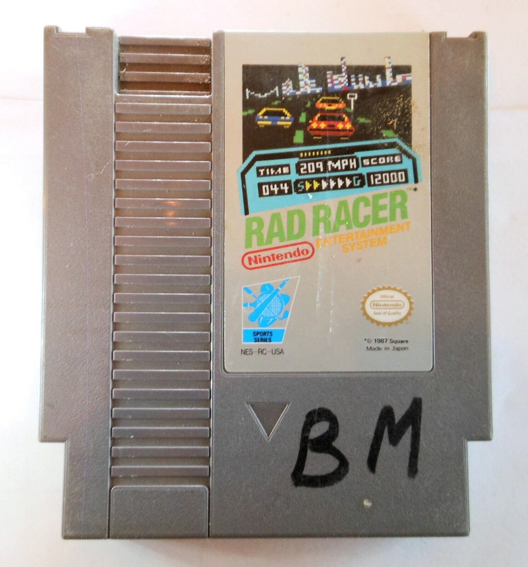 Rad Racer Nintendo Entertainment System NES, 1987 - Etsy
