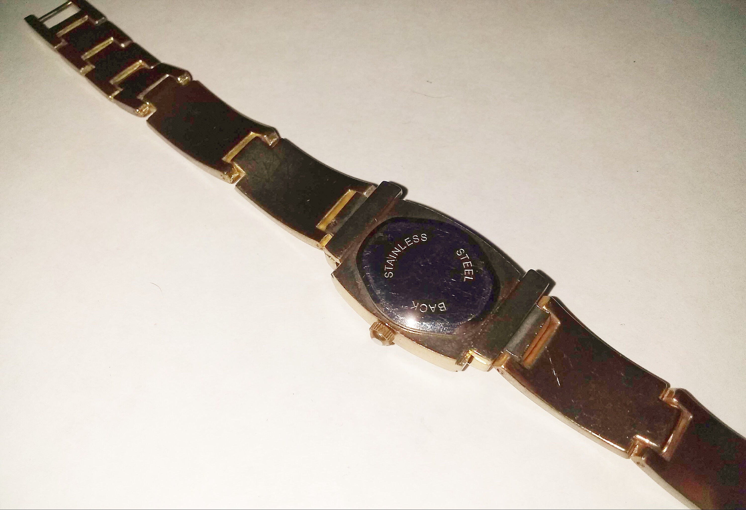 Ladies Slide Face Bracelet Watch Stainless Steel Back Gold Tone - Etsy