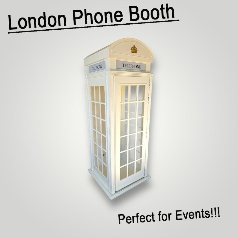 London Phonebooth Event Display, Mobile Party Prop - Etsy