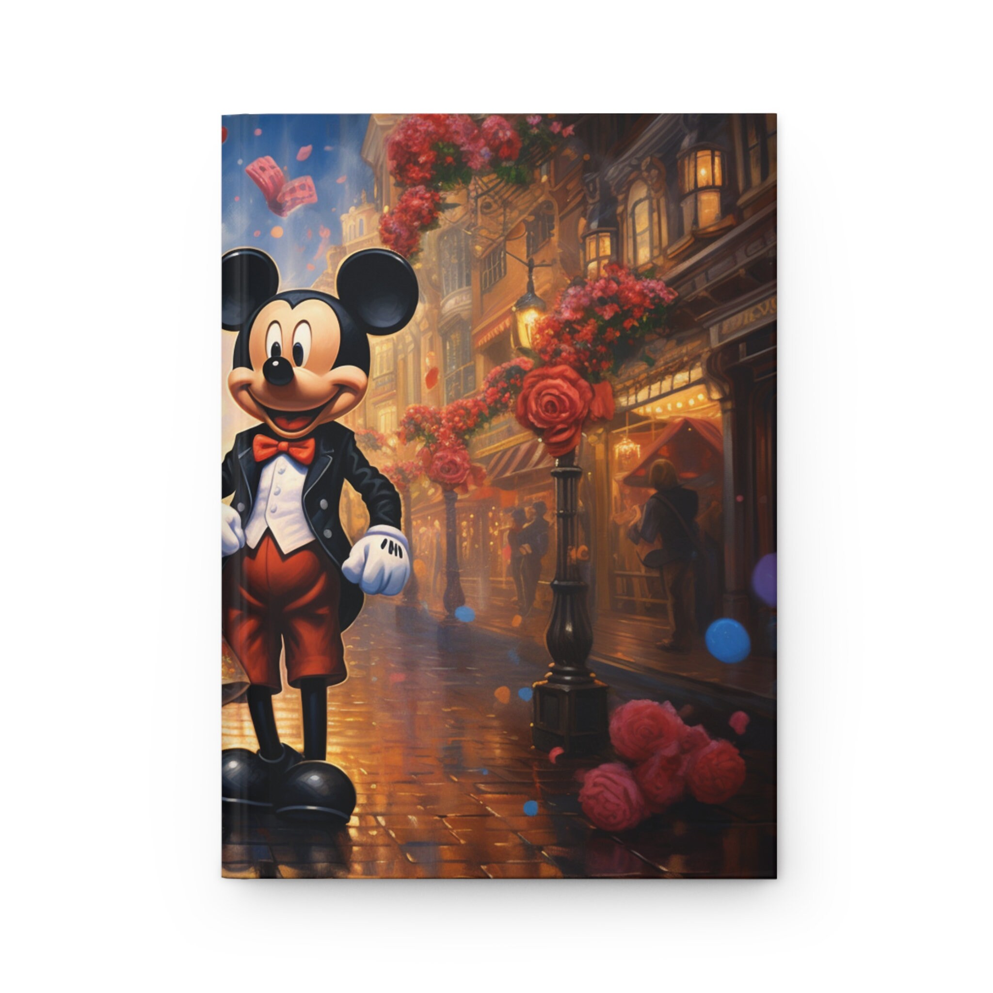 Mickey and Minnie at Disneyland Journal Matte - Etsy