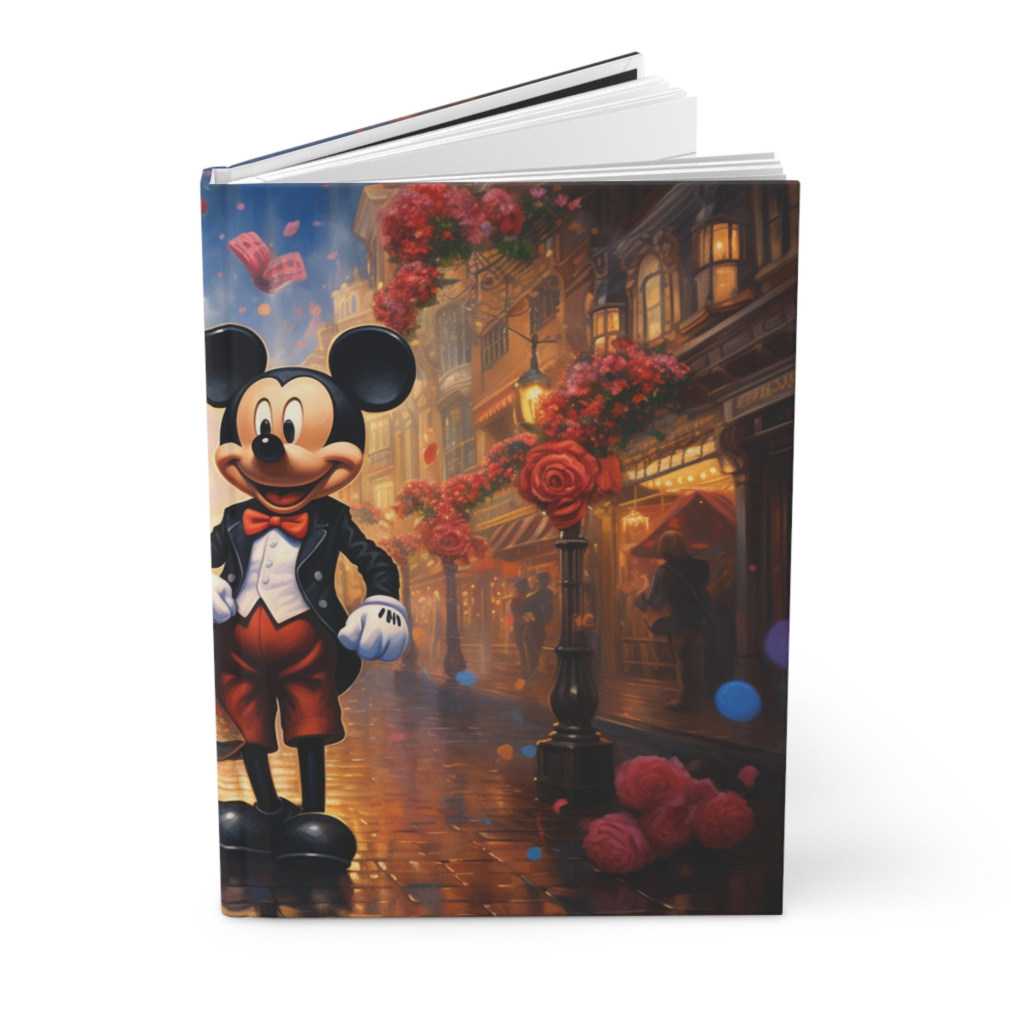 Mickey and Minnie at Disneyland Journal Matte - Etsy