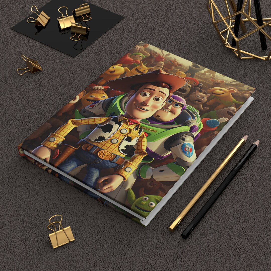 Toy Story Pals Journal Matte I Woody I Buzz I Pixar I Notebook - Etsy