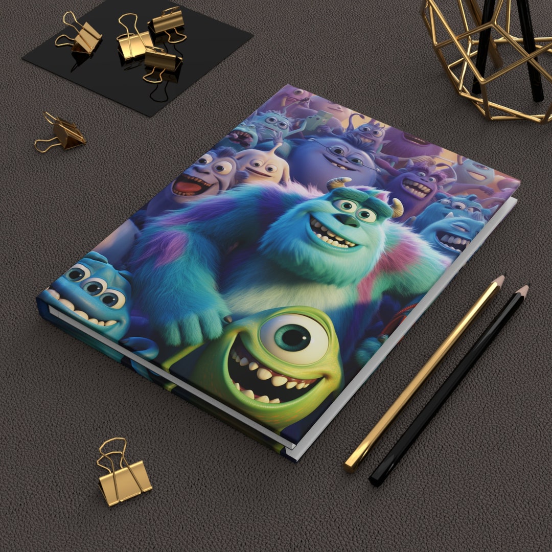 Monsters Inc. Journal Matte I Pixar I Notebook - Etsy