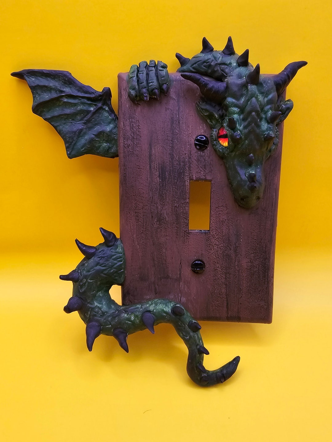 Little Dragon Switch Cover. - Etsy