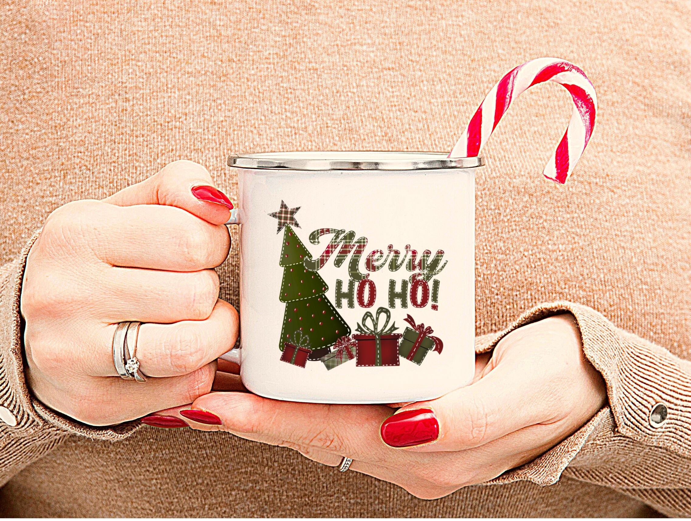 Merry Ho Ho Christmas PNG Instant Digital Download for POD - Etsy