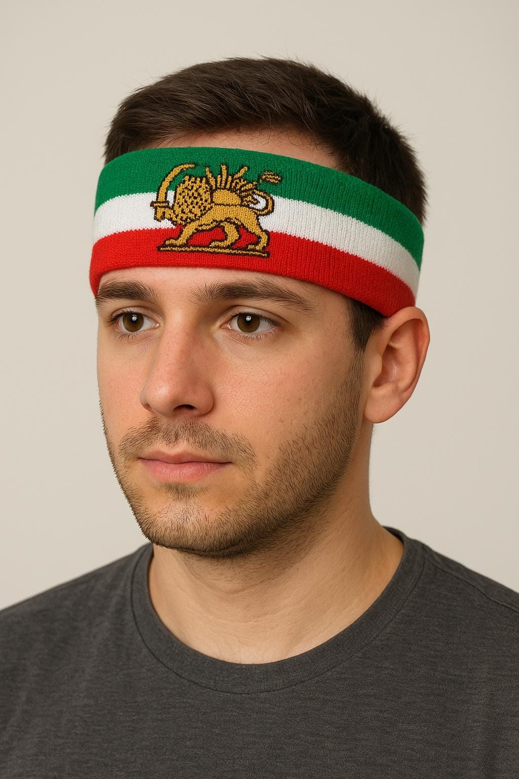 Iran Lion and Sun National Flag Headband - Etsy